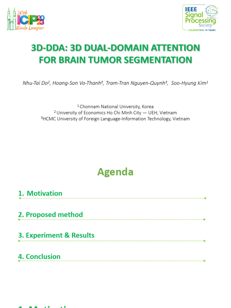 3D-DDA for Glioma Segmentation | PDF | Cancer | Artificial Intelligence