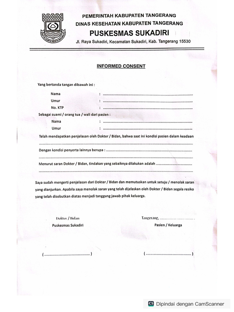 Informed Consent | PDF