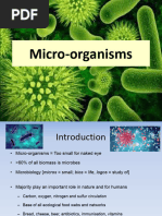 Biodiversity & Micro-Organism Classification | PDF | Bacteria ...