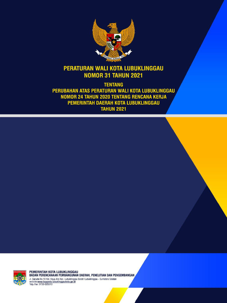 28747394informasi Ringkasan Dokumen RKPD Tahun 2021 | PDF | Bisnis ...