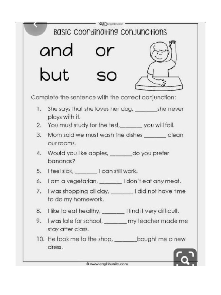 Conjunctions | PDF