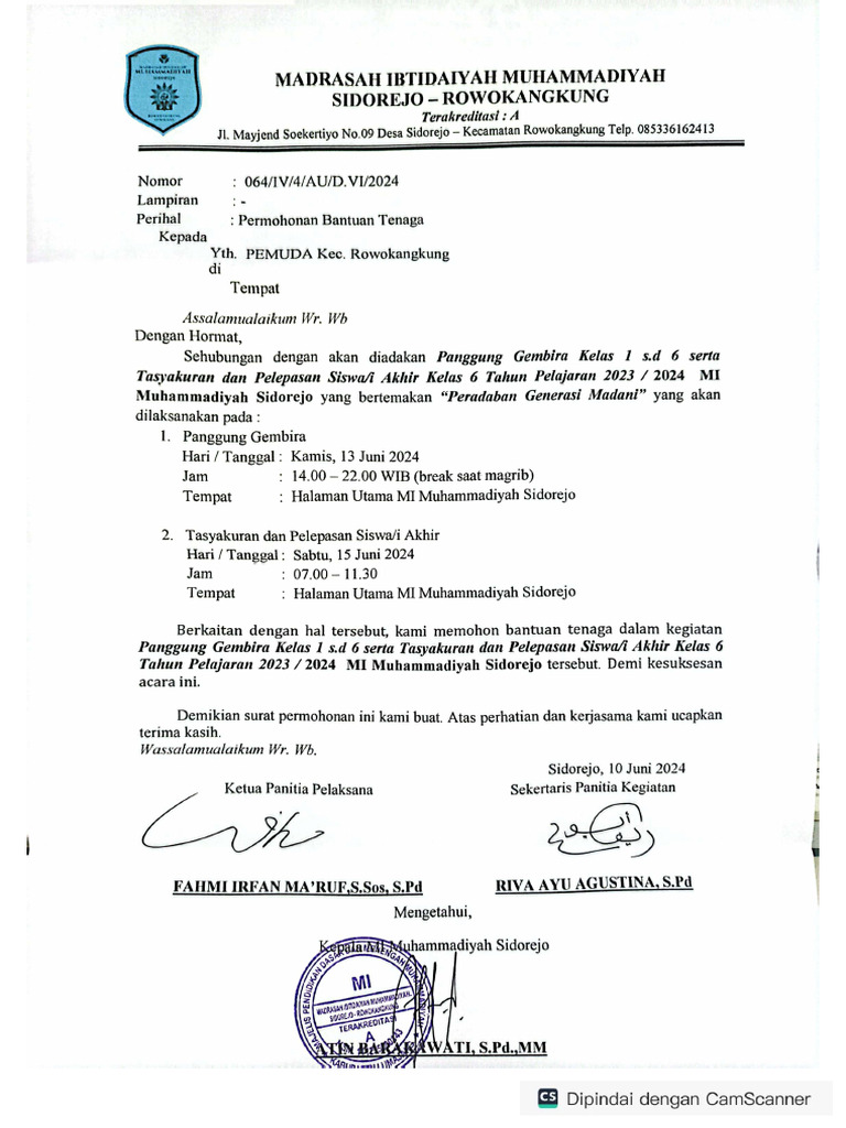 Undangan PCPM-1 | PDF