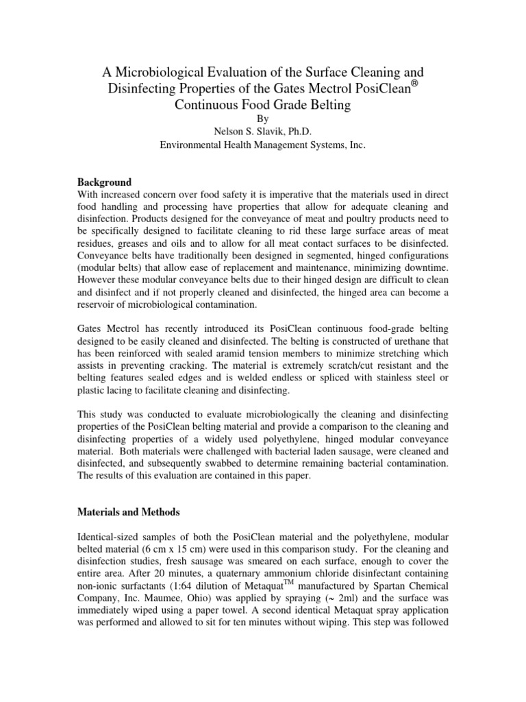 microbiological-evaluation-surface-cleaning-white-paper metaquad | PDF | Disinfectant | Colony ...