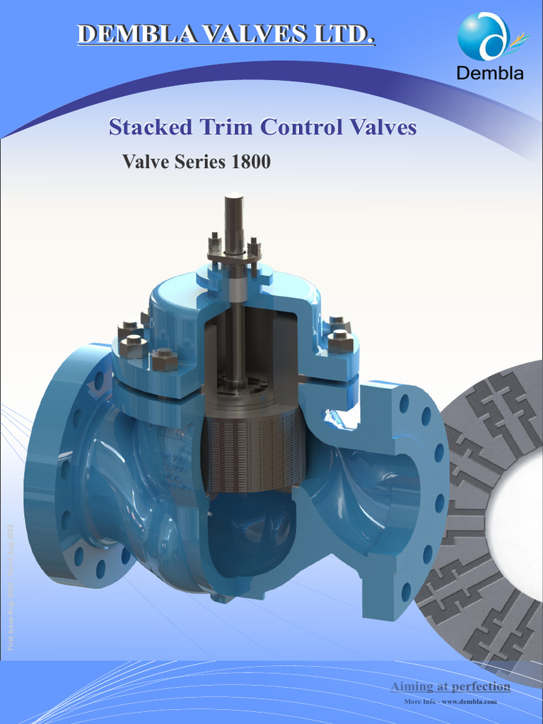 Stacked Trim Control Valves | PDF | Valve | Pump