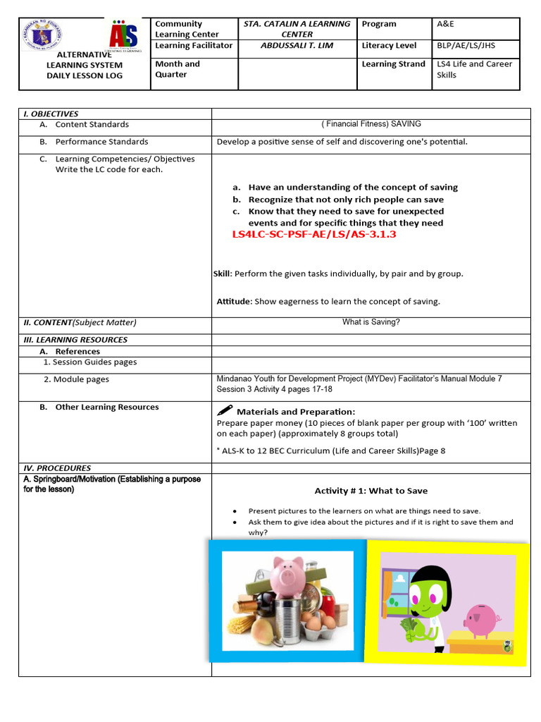 DLL MyDev Module7 Session3 Activity 4 | PDF | Learning | Farmer