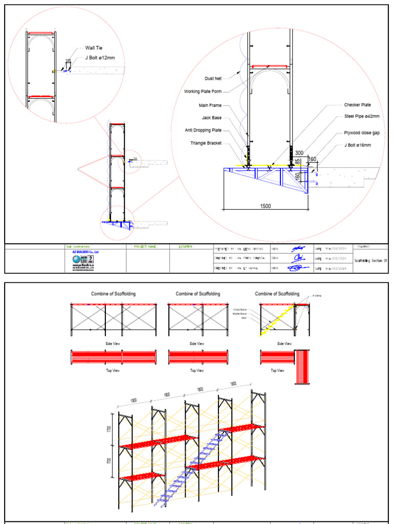 Scaffolding Material Specifications | PDF | Scaffolding | Equipment
