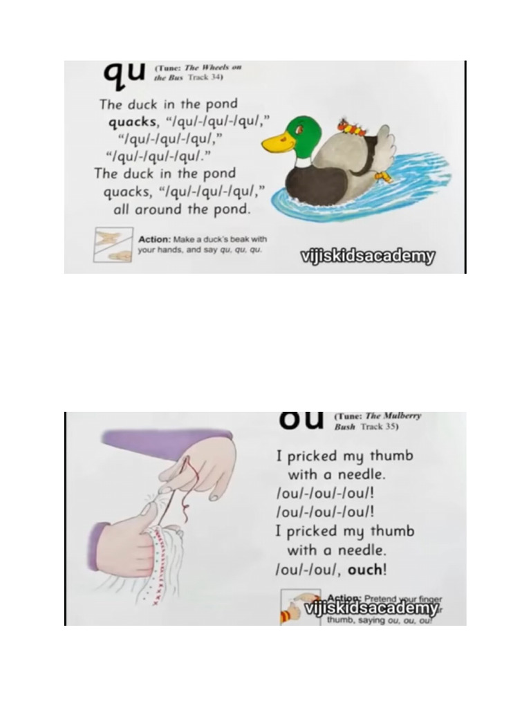 Group 7 Qu, Ou, Oi, Ue, Er, Ar | PDF