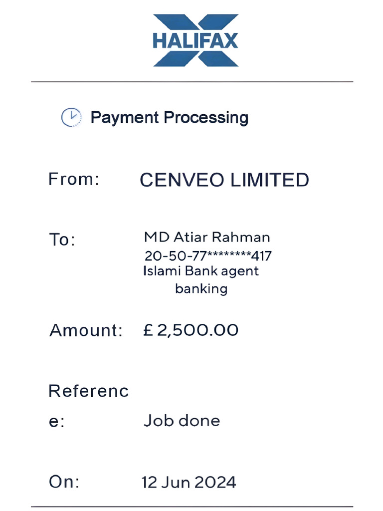 Payment Receipt | PDF