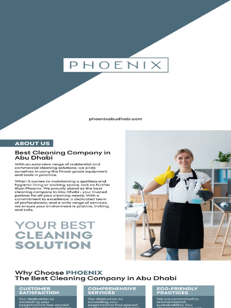 Maid Services Abu Dhabi: Phoenix Abu Dhabi | PDF