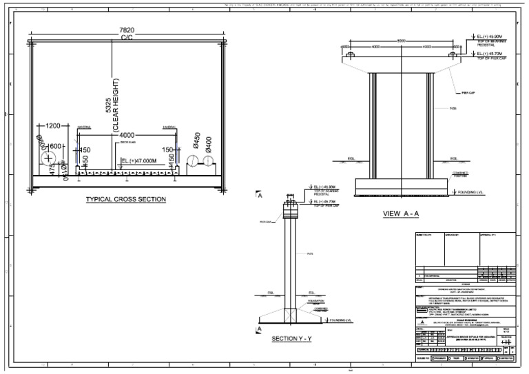 Gad Bridge-L-Section For Meharma 2 | PDF