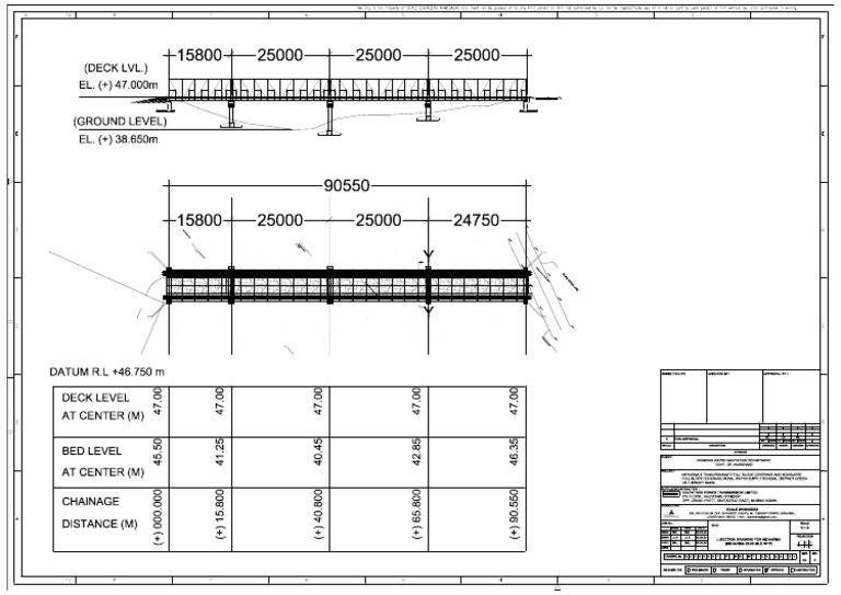 Gad Bridge-L-Section For Meharma | PDF
