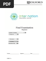 TKT Module 1 Practice Test Draft | PDF | Career & Growth | Language ...