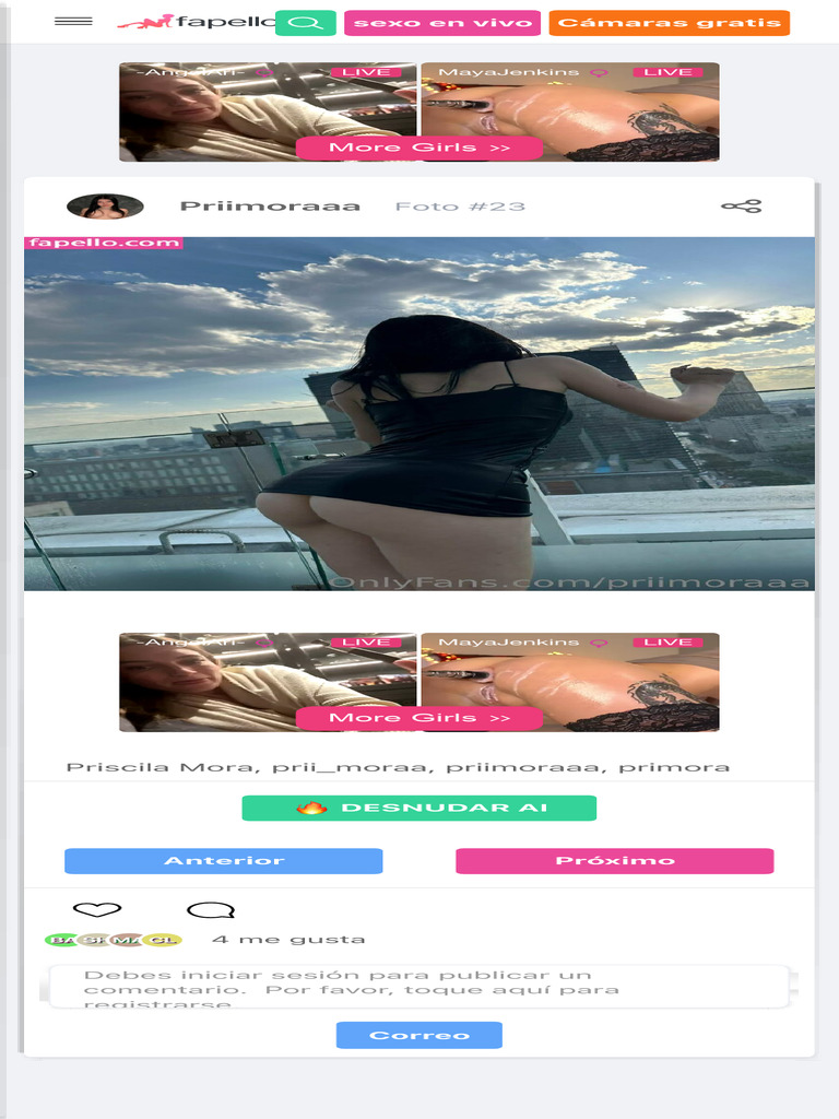 Priscila Mora Prii - Moraa Priimoraaa Desnuda S | PDF