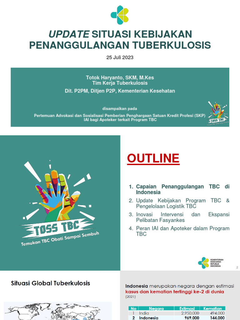 1. NTP_Kebijakan Program TBC_WS IAI_25Jul23_v5@4pm | PDF