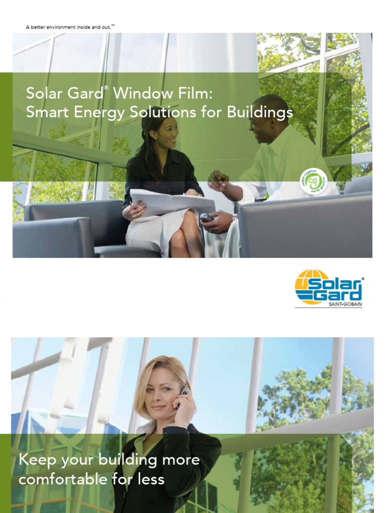 Solar Gard Energy Brochure PDF | PDF | Carbon Footprint | Efficient Energy Use