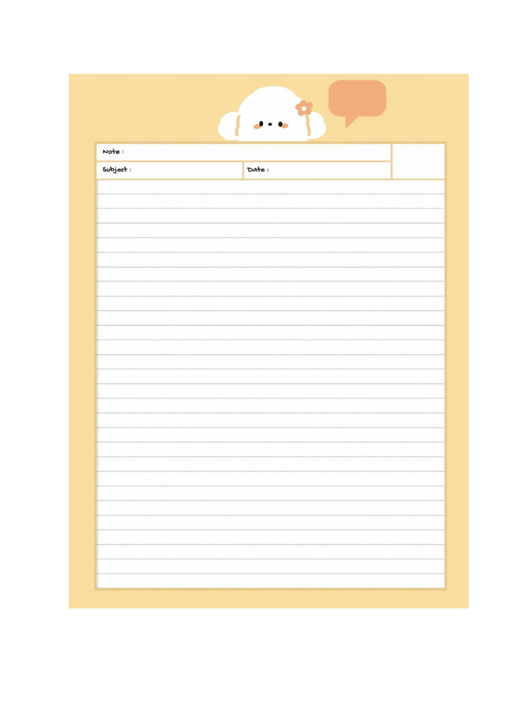 memo pad template | PDF
