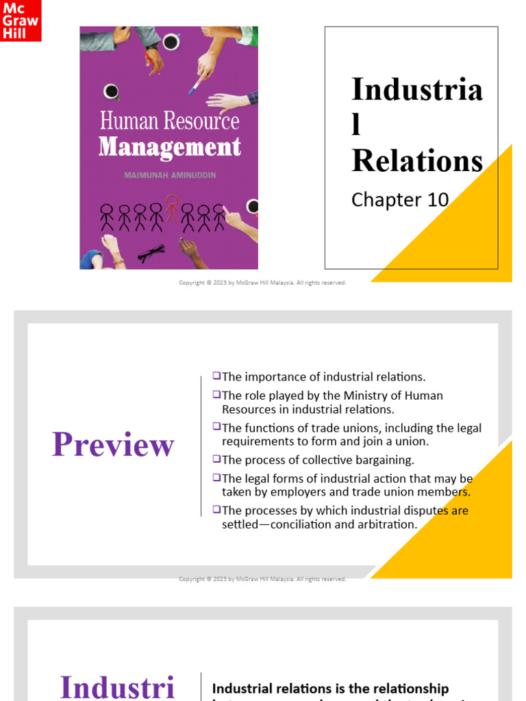 HRM 1e PPT Chap10 | Download Free PDF | Strike Action | Trade Union