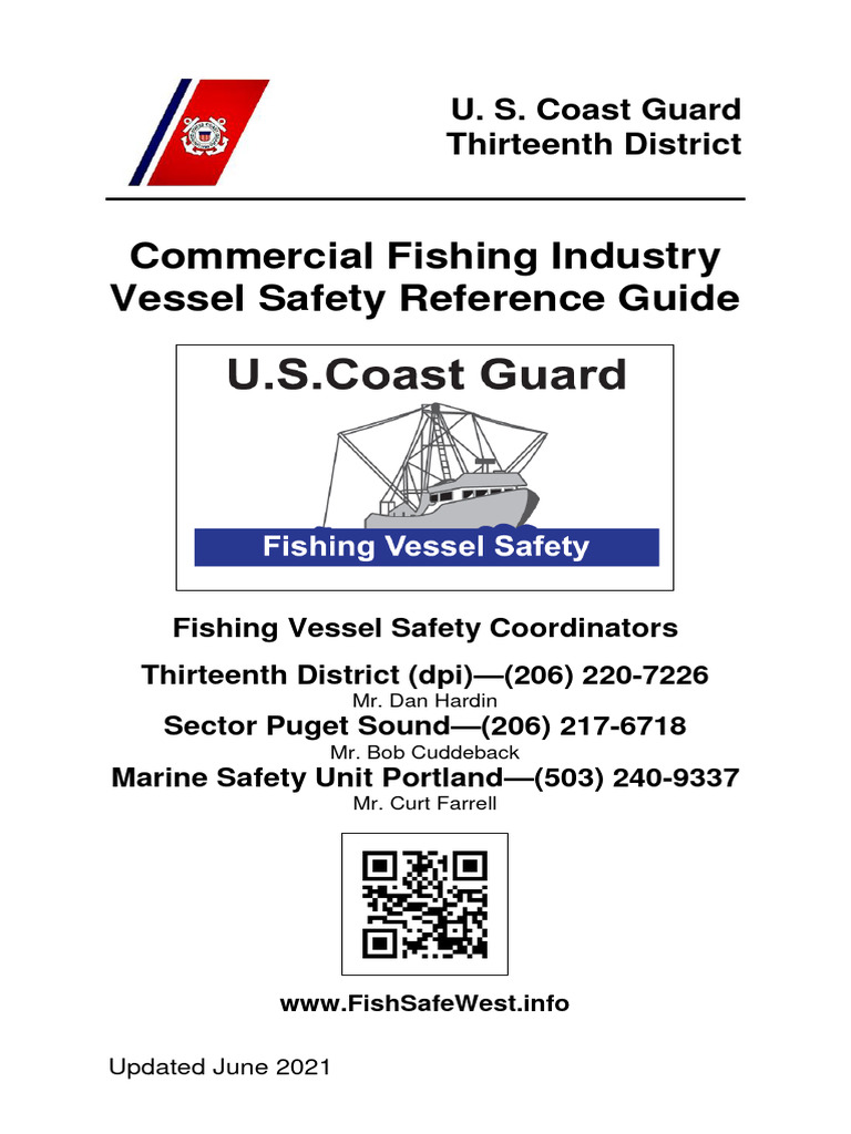 Fishing Vessel Safety Guide 2021 | PDF | Tonnage