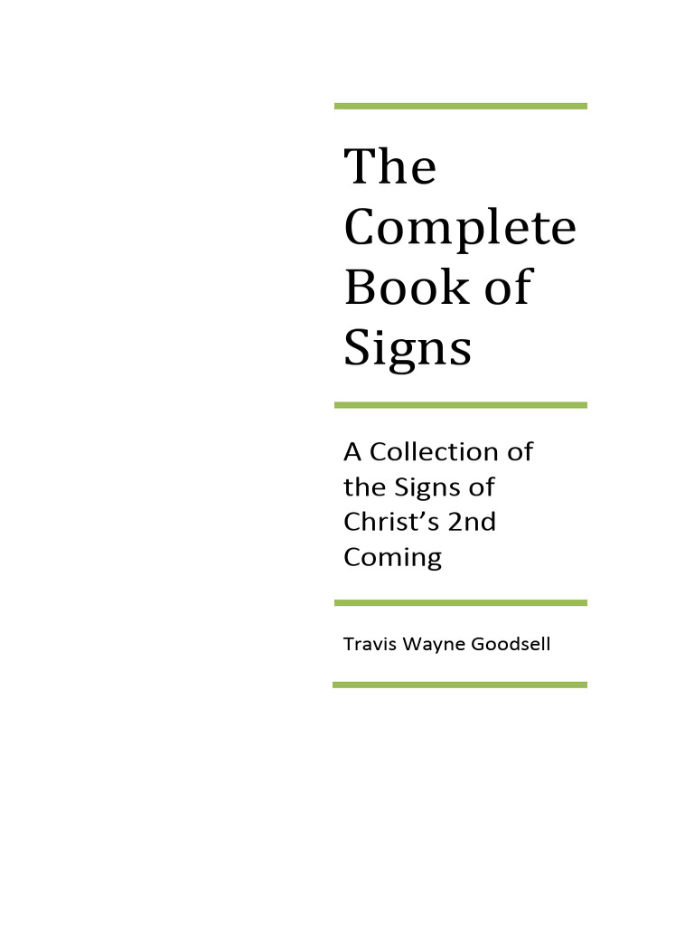 Complete Book of Signs | PDF | Mary, Mother Of Jesus | Catholic Church