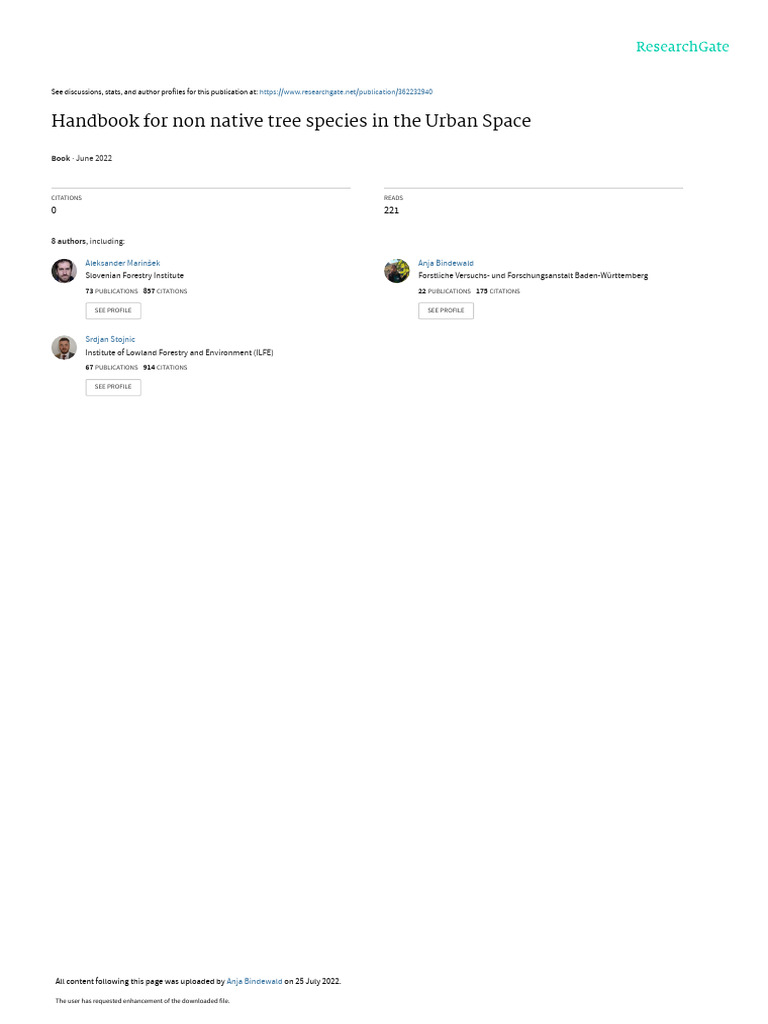 Alptrees MHB 3 Eng | PDF | Drought | Biodiversity