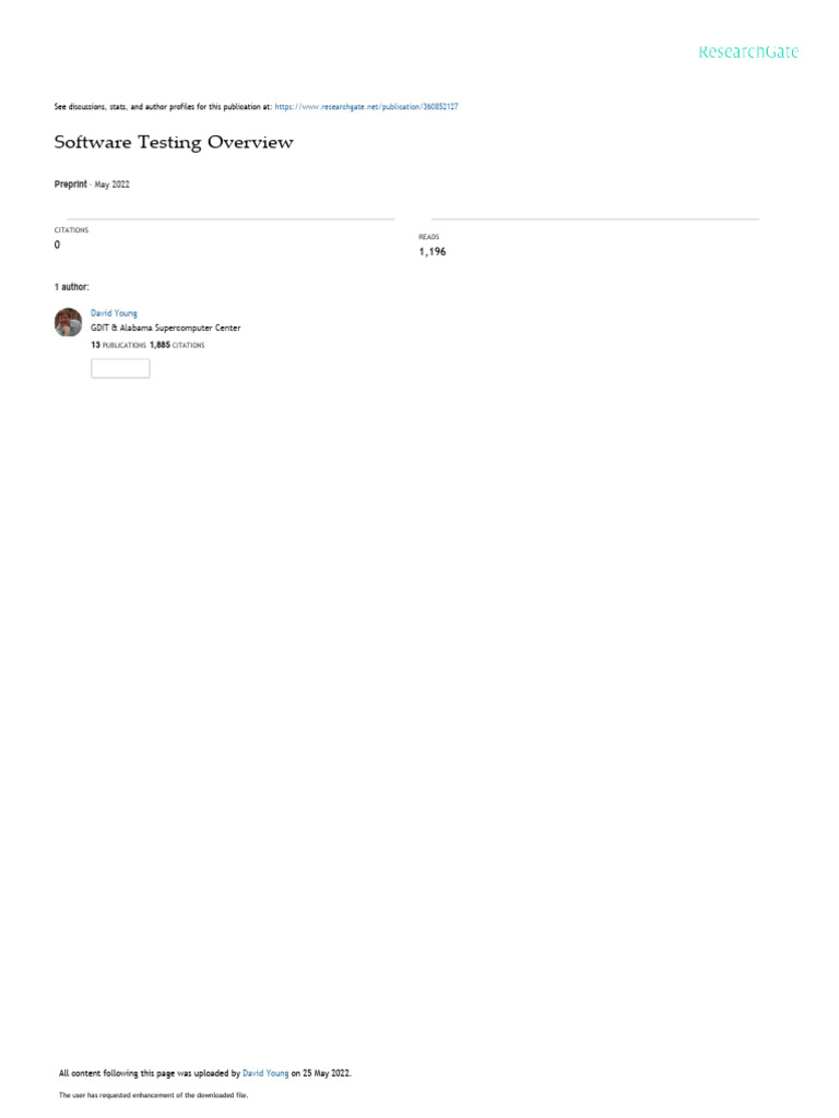 Software Testing2 Pdf Software Testing Software 1908