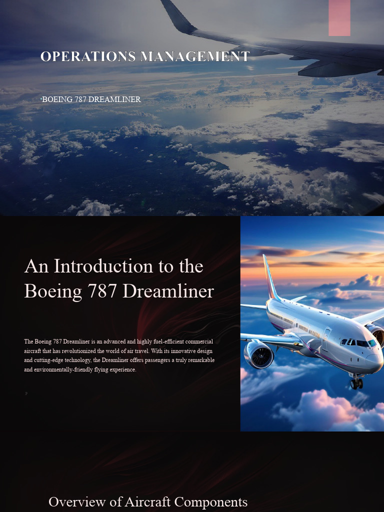 An Introduction To The Boeing 787 Dreamliner | PDF | Outsourcing ...