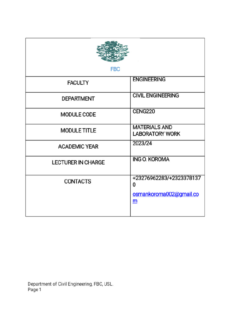 Ceng 220 | PDF