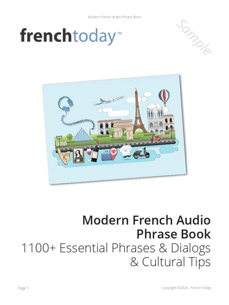 Modern French Phrase Book Sample | PDF | Grocery Store