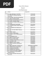 September Duty Roster 2025 | PDF