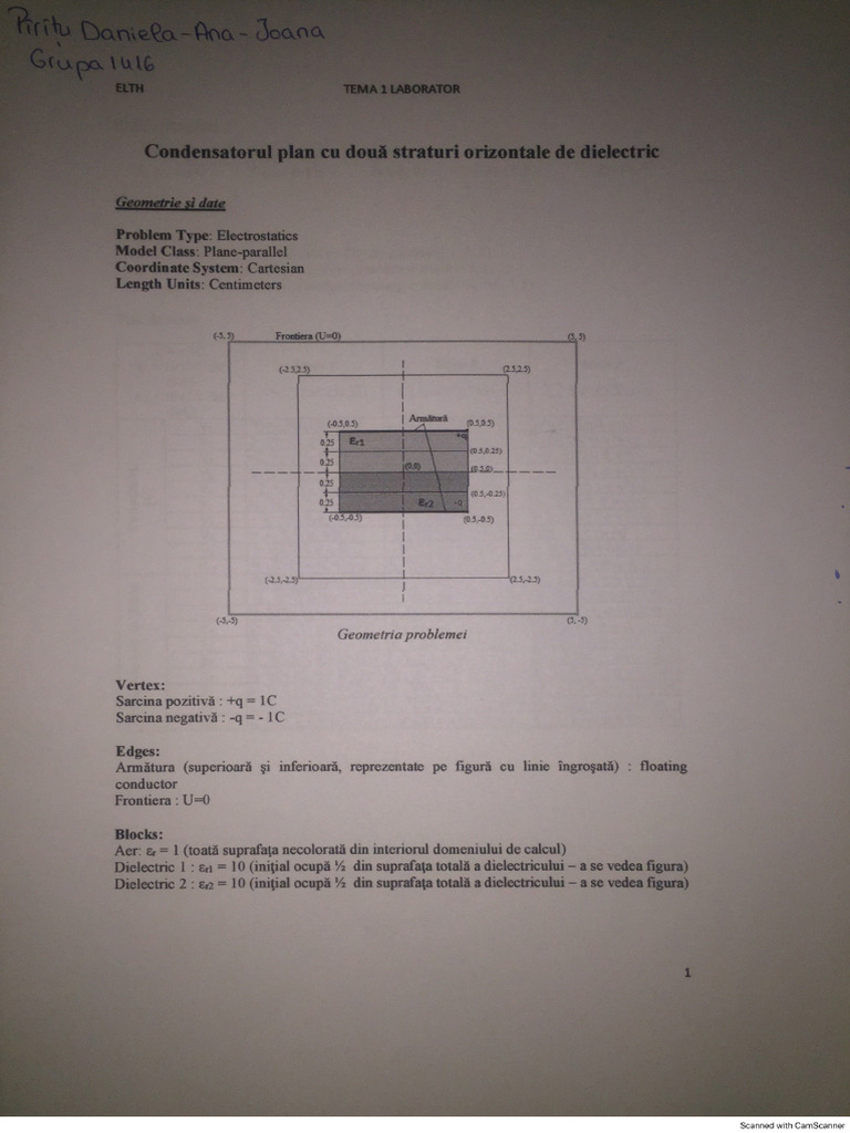 Tema 1 Lab ELTH | PDF