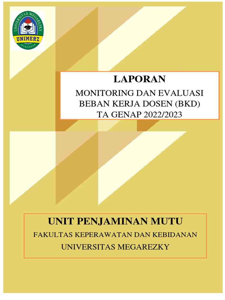Laporan Monev BKD TA Genap 20.22-2023 | PDF | Komputer