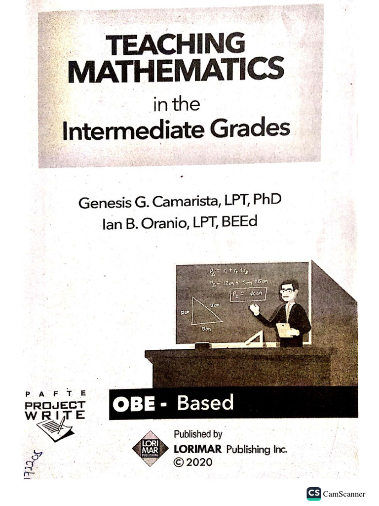Teaching Mathematics in The Intermediate Grade | PDF