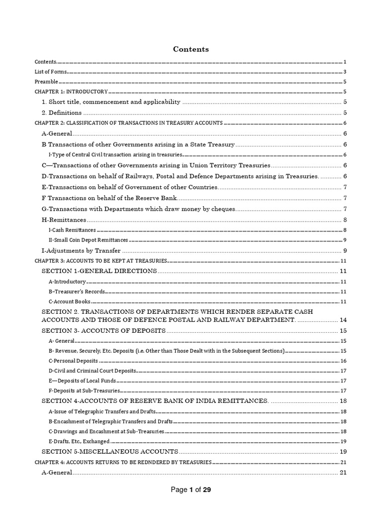 Accounting Rule For Treasuries | PDF | Banks | Payments