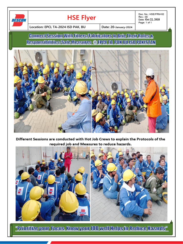 HSE Flyer Use of Finger Saver & Tool Tie at EPCL ATA 2024 (20-01-2024 ...