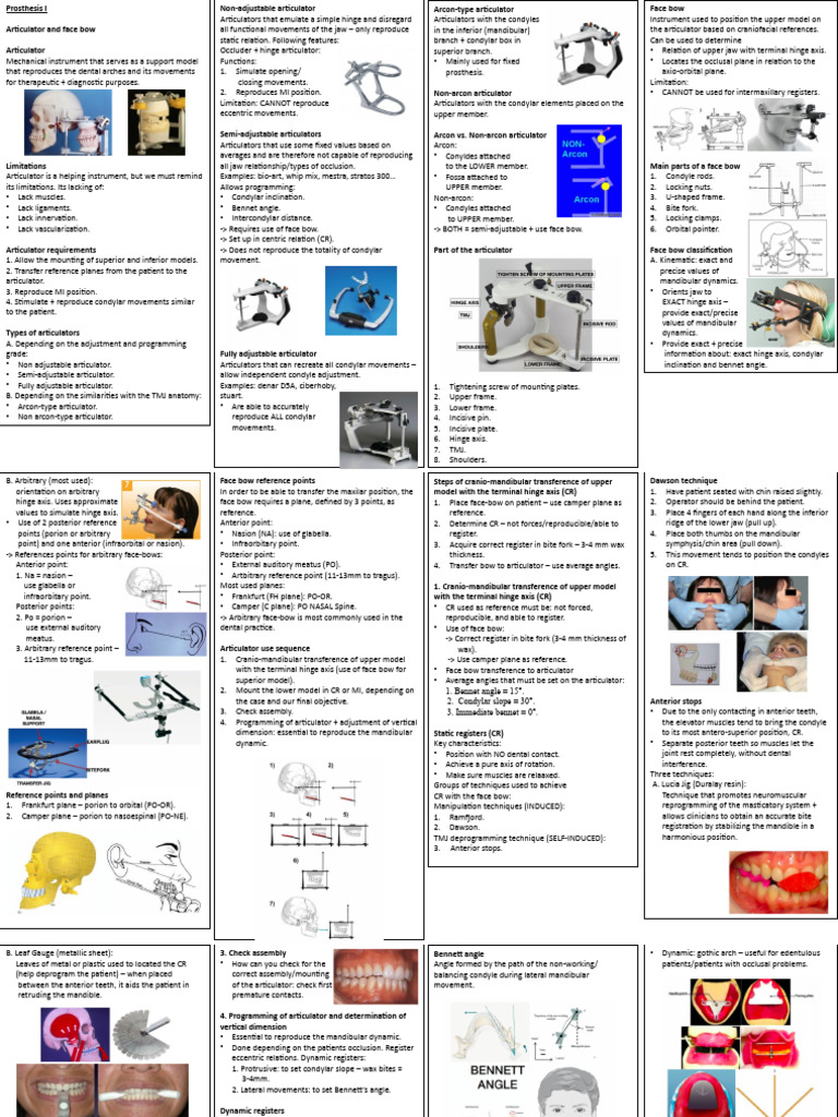 Understanding Articulators in Dentistry | PDF | Dental Anatomy | Mouth