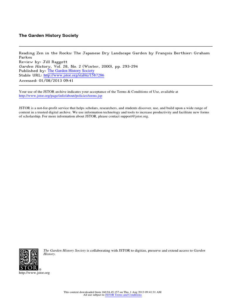 The Garden History Society | PDF