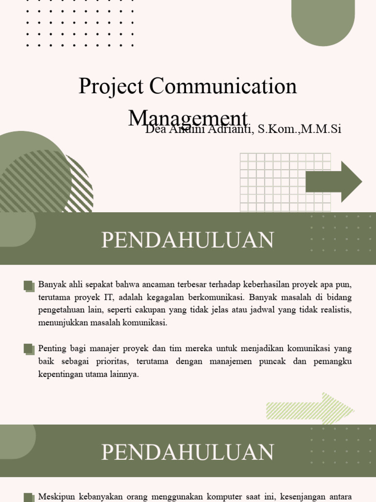 Project Communication Management | PDF