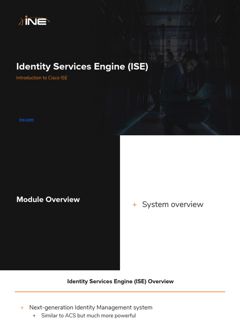 Identity Services Engine (ISE) | PDF | Radius | Computer Network
