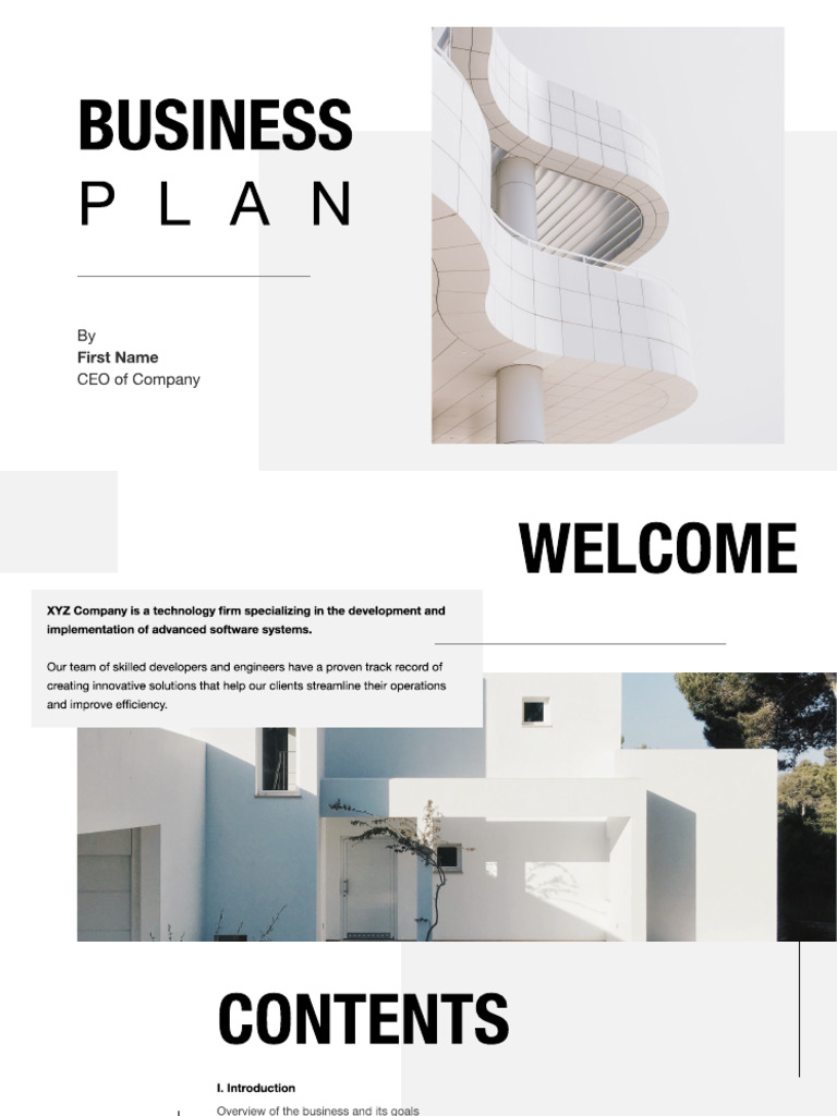 Business Plan Presentation Template | PDF | Supply Chain | Logistics