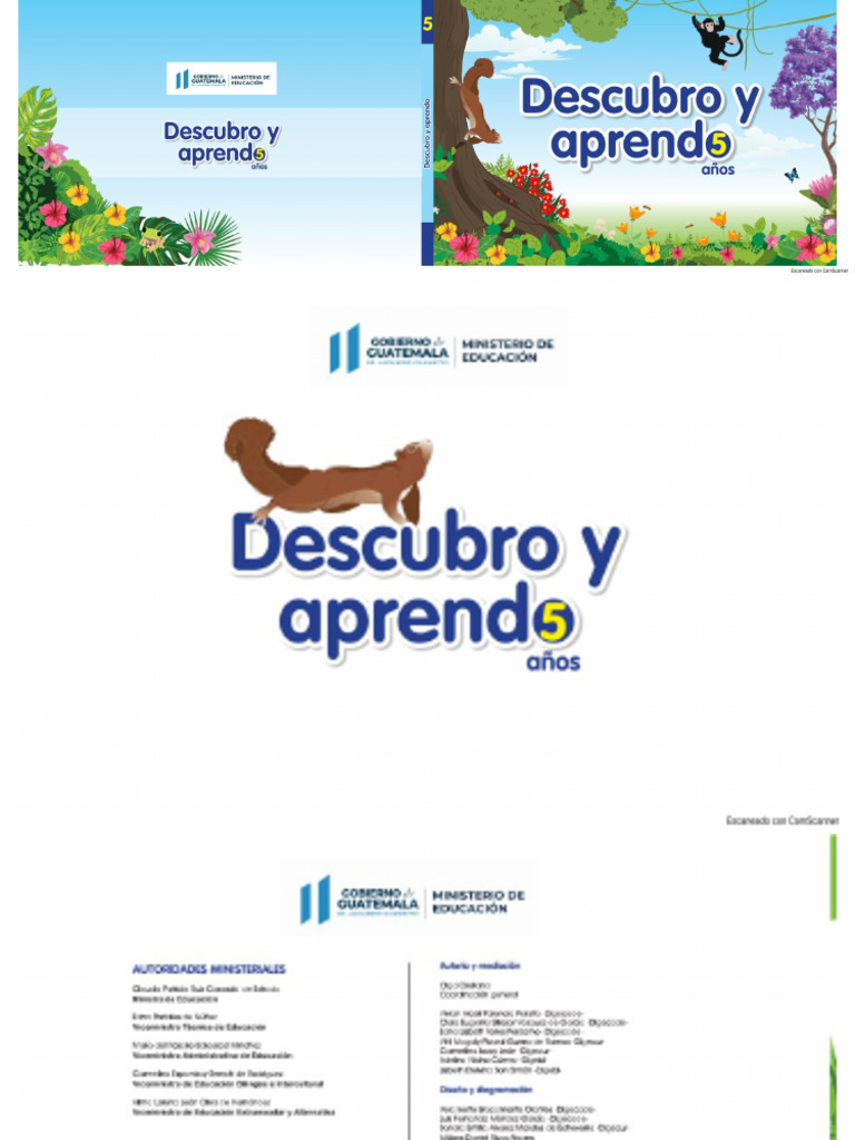 Descubro y Aprendo 5 Años | PDF