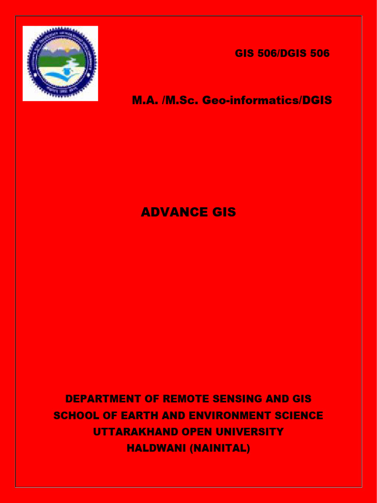 Advanced GIS - Reveiw | PDF | Geographic Information System | Area
