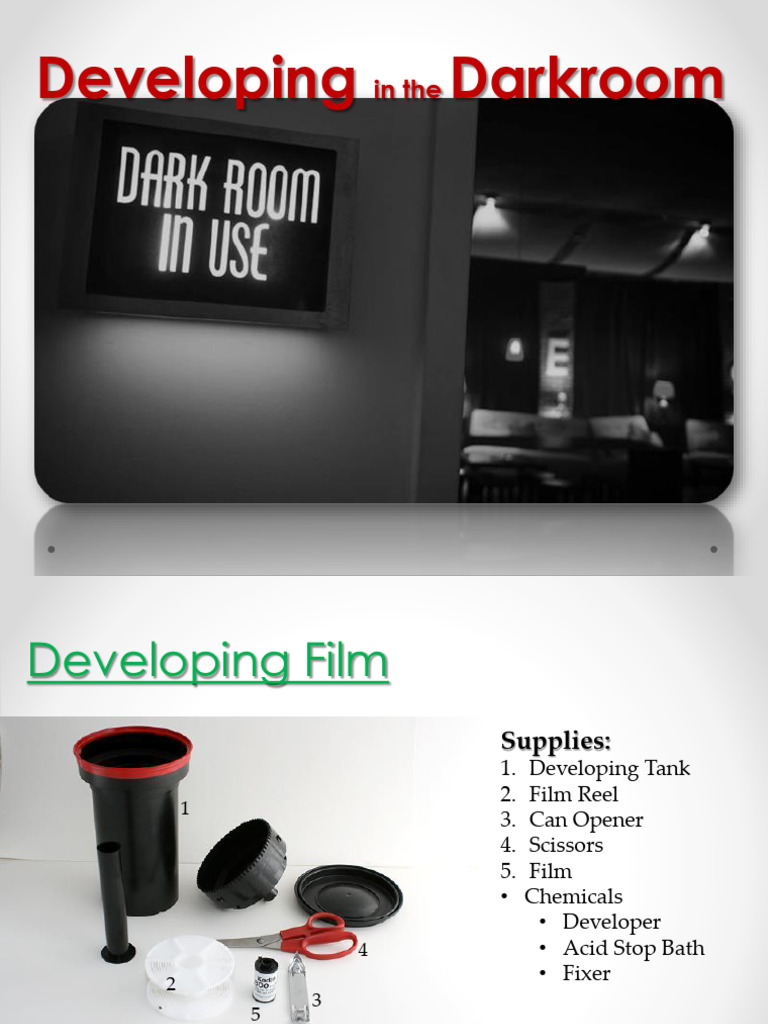 Developing in The Darkroom | PDF | Art