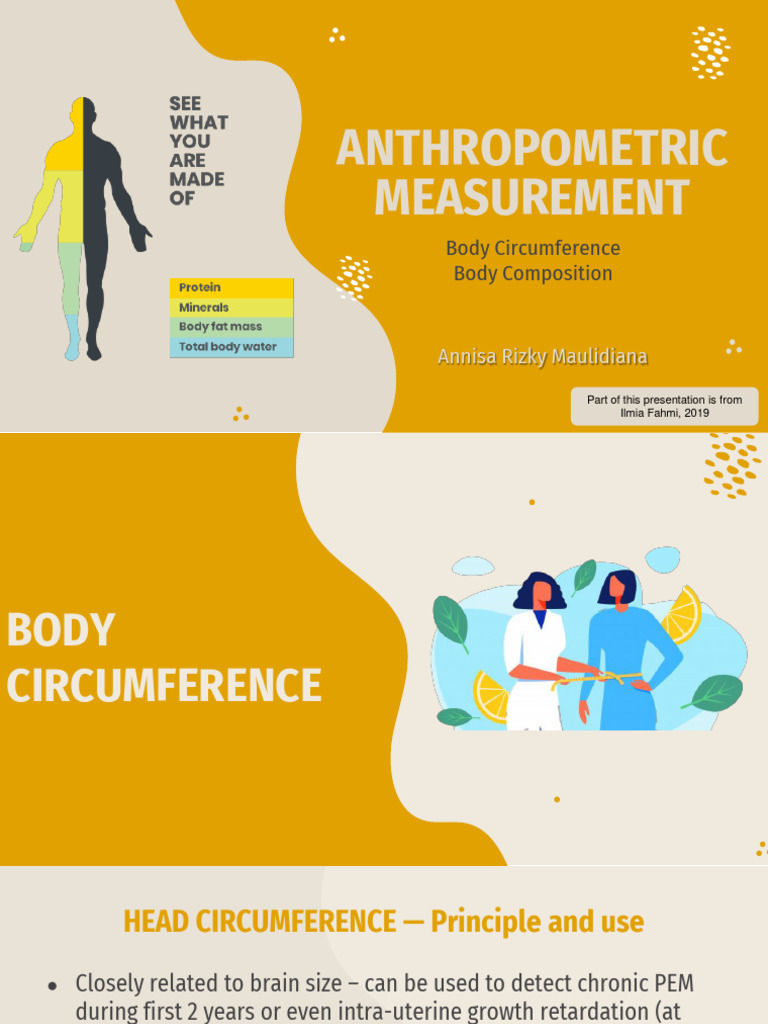 Anthropometric Measurement - Body Composition - NA 080321 | PDF