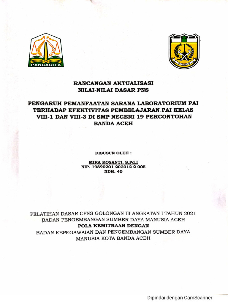 Mira Rosanti, S.pd.i | PDF