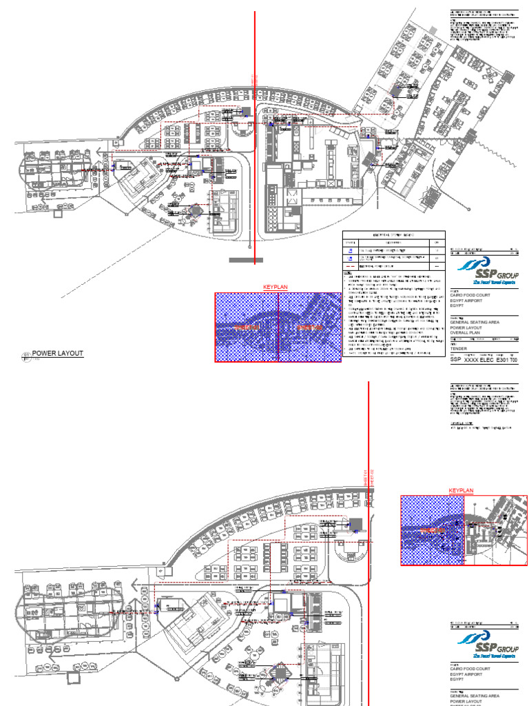 Eg Cai Food Village General Seating Area Electrical | PDF