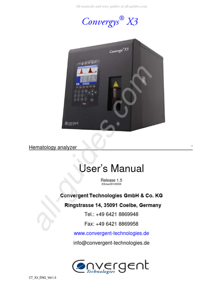Convergent Convergys x3 Operation User S Manual 61 | PDF | Menu (Computing) | Usb
