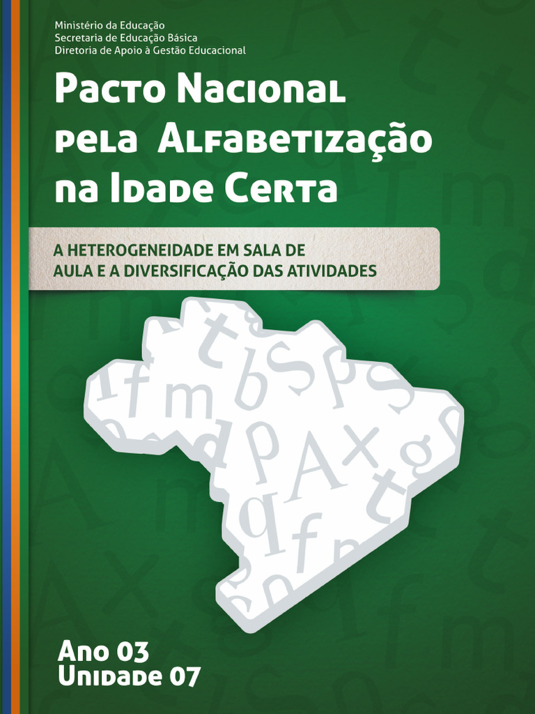 Heterogeneidade e Diversificação na Alfabetização | PDF | Alfabetização ...
