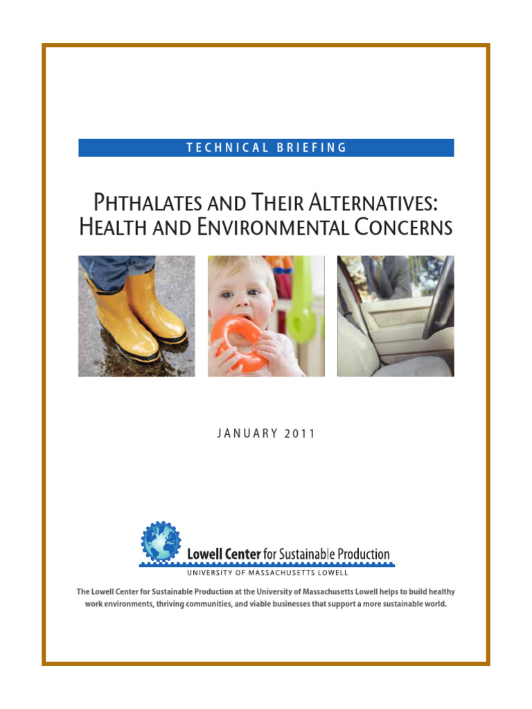 Phthalate and Their Alternatives - tcm18-229903 | PDF | Polyvinyl ...