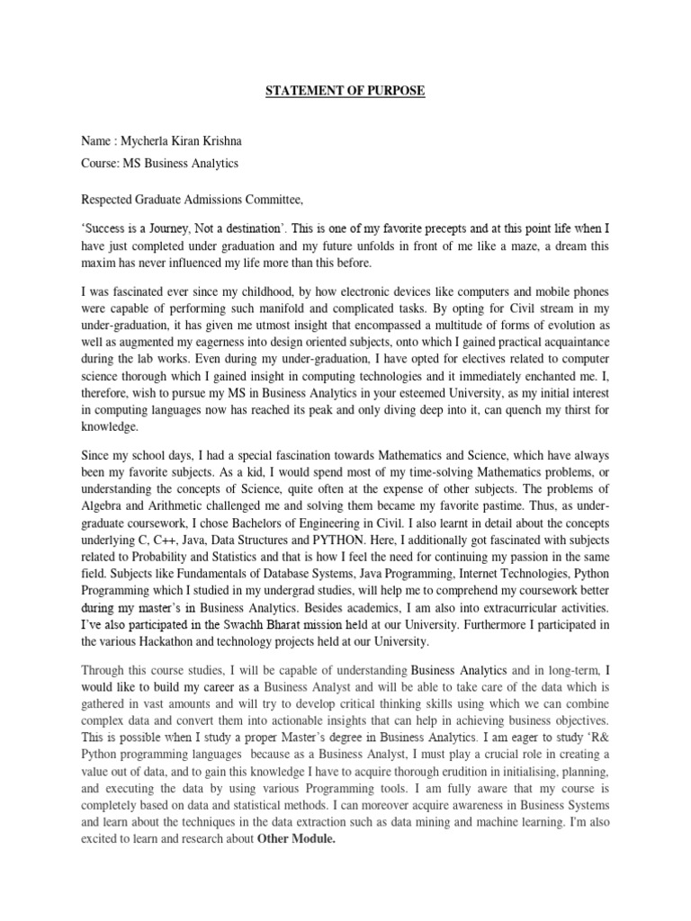 Sop Iit | PDF | Data | Computer Programming