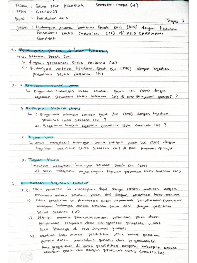 Gisna Nur Azizatilah Tugas 3 Metlin | PDF